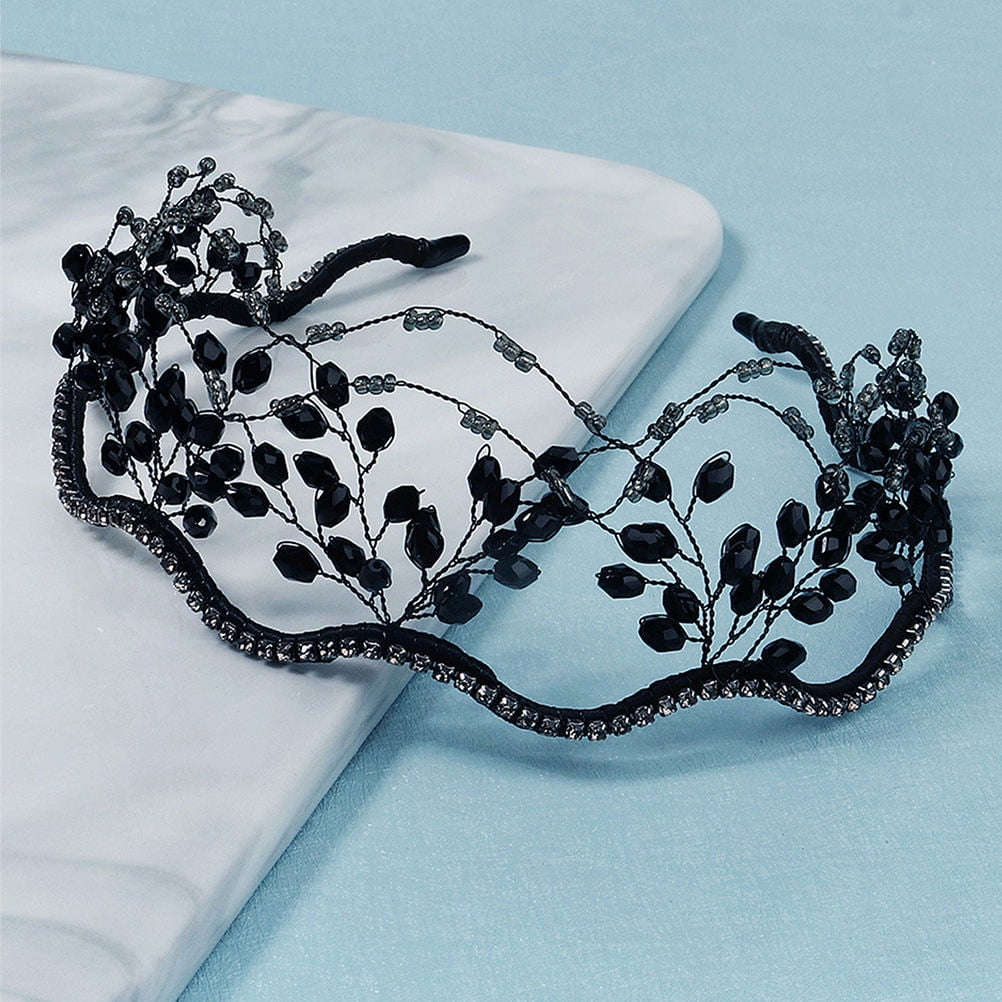 OUNONA Party Elegant Crown Photo Prop Crown Miss Bridesmaid 12.5X12 ...