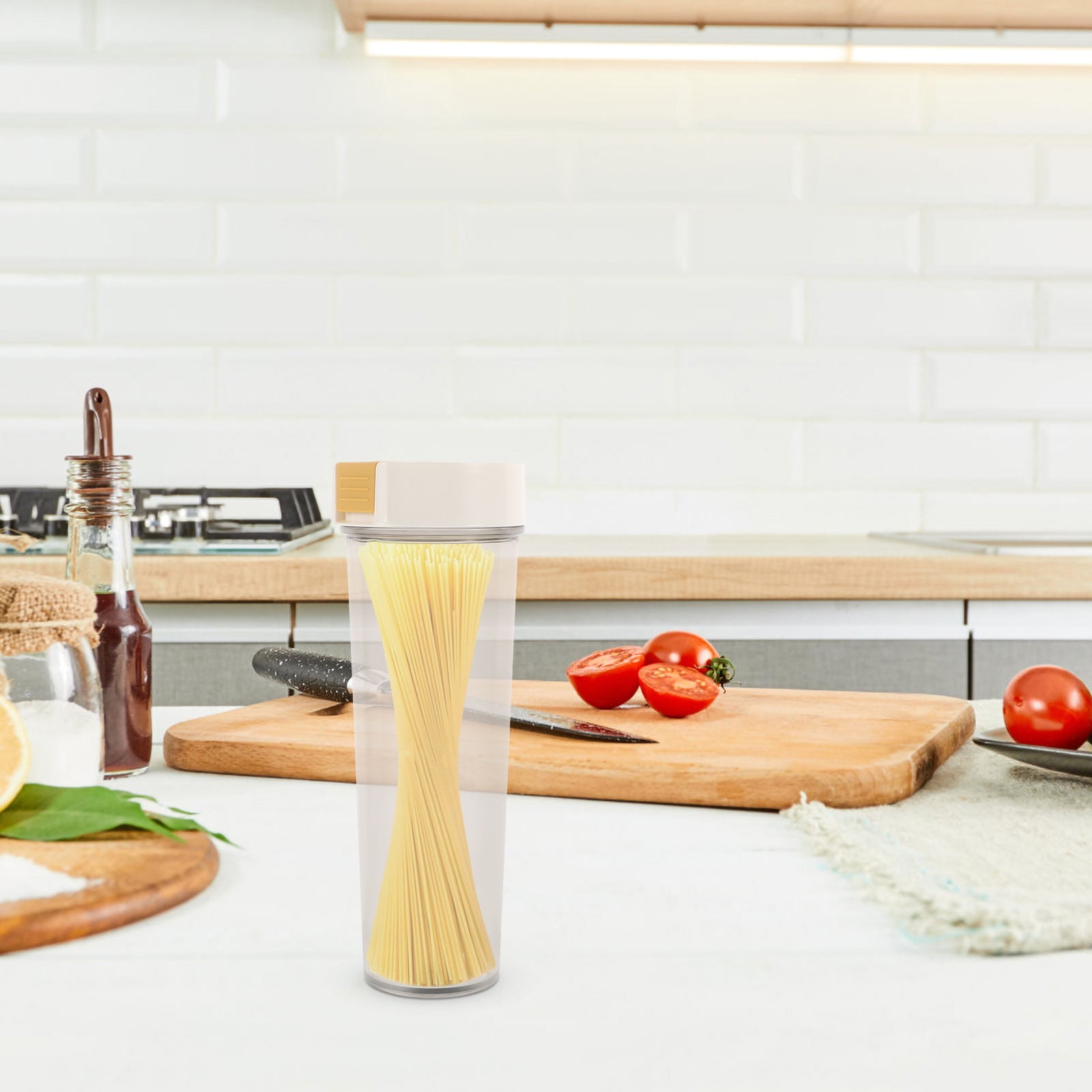 OUNONA Pasta Storage Container Pasta Container Pasta Jar Airtight Jar ...