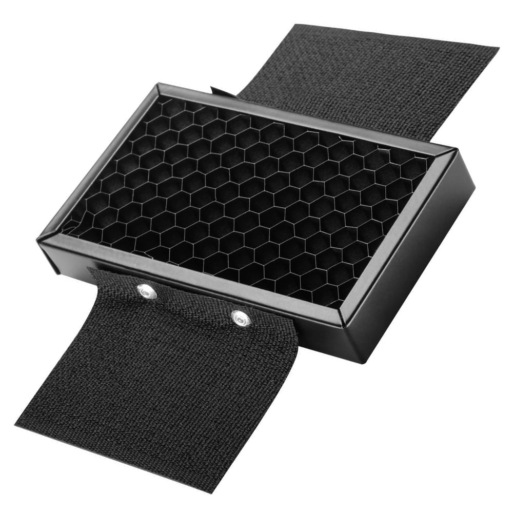 OUNONA Pen Case Honeycomb Grid Reflector Light Control Reflectors Black ...