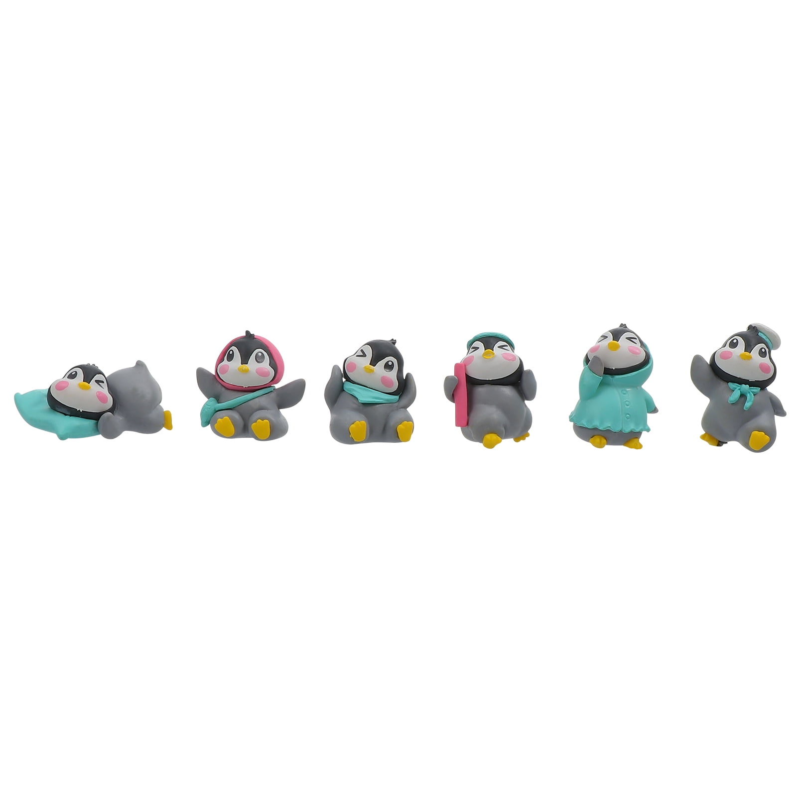 CATIEBYE Chic Penguins Crafts Lovely Design for Table Micro Landscape ...