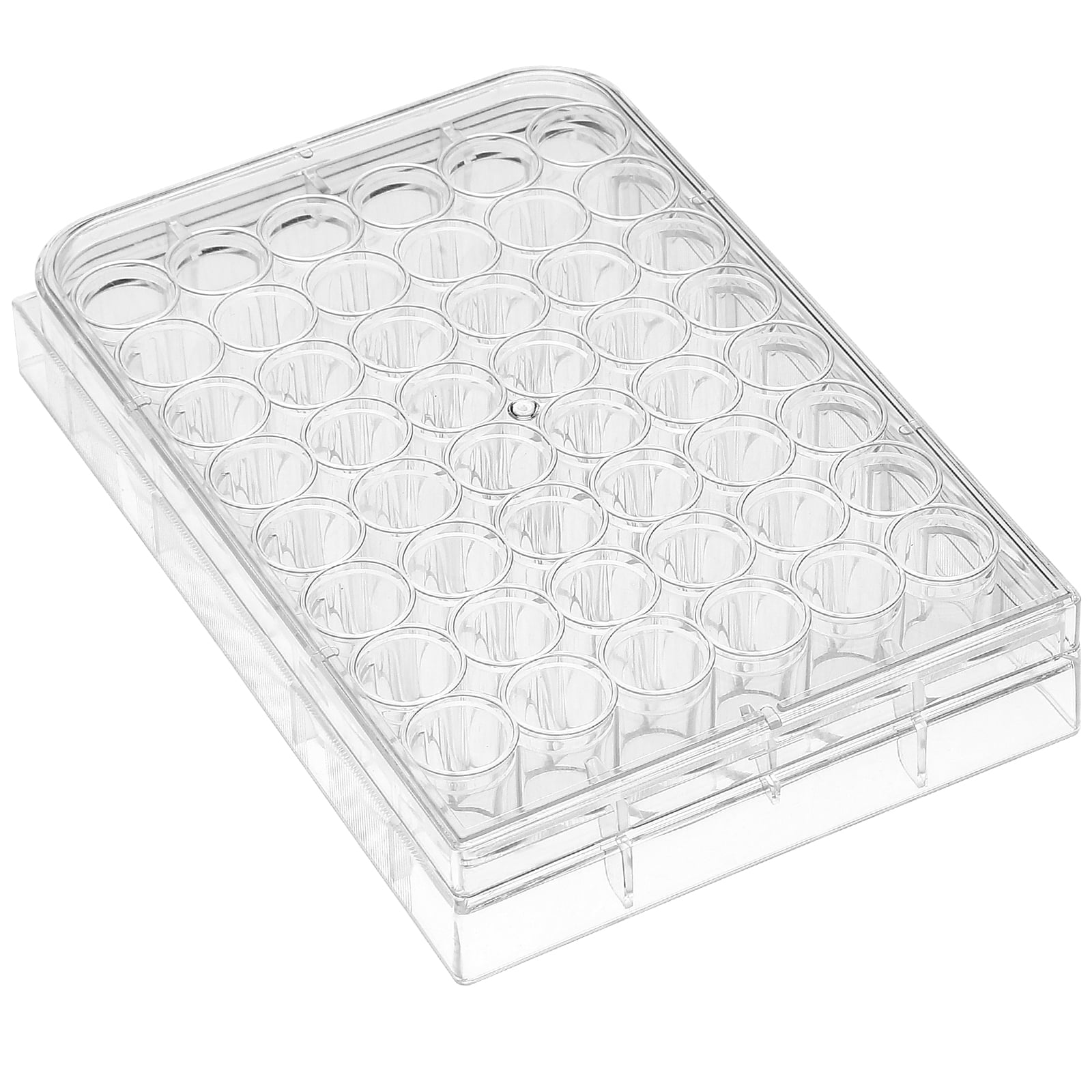 OUNONA Petri Dish Clear Cell Culture Microplates Tissue Culture Plate ...