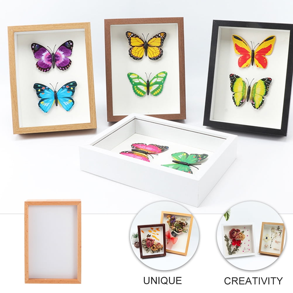 OUNONA Photo Frame Specimen Picture Frames Collage Wall Decor Dried ...