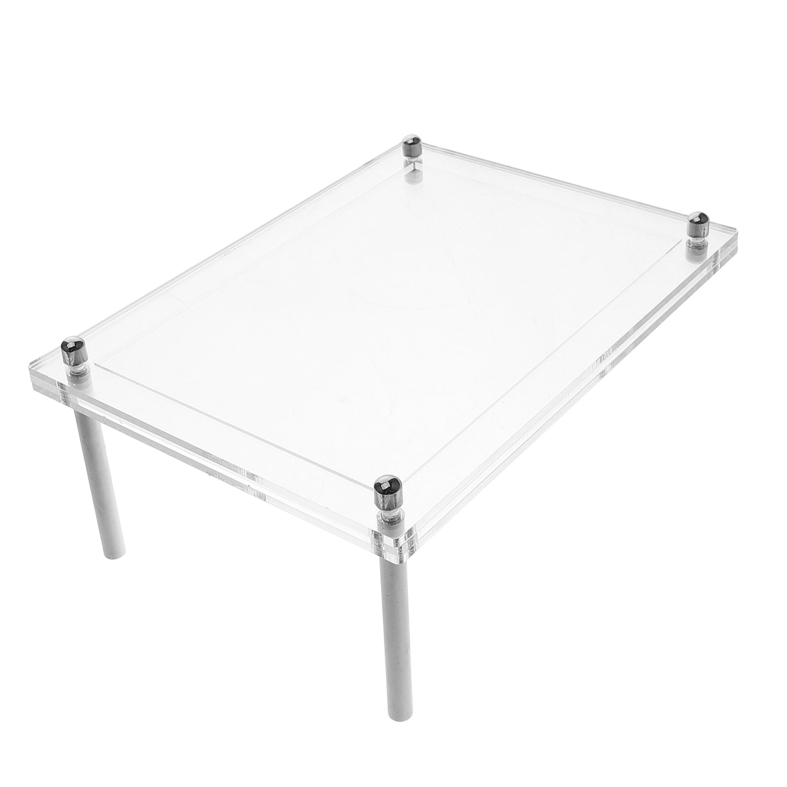 OUNONA Picture Frame Display Stand High Transparent Photo Frameless ...