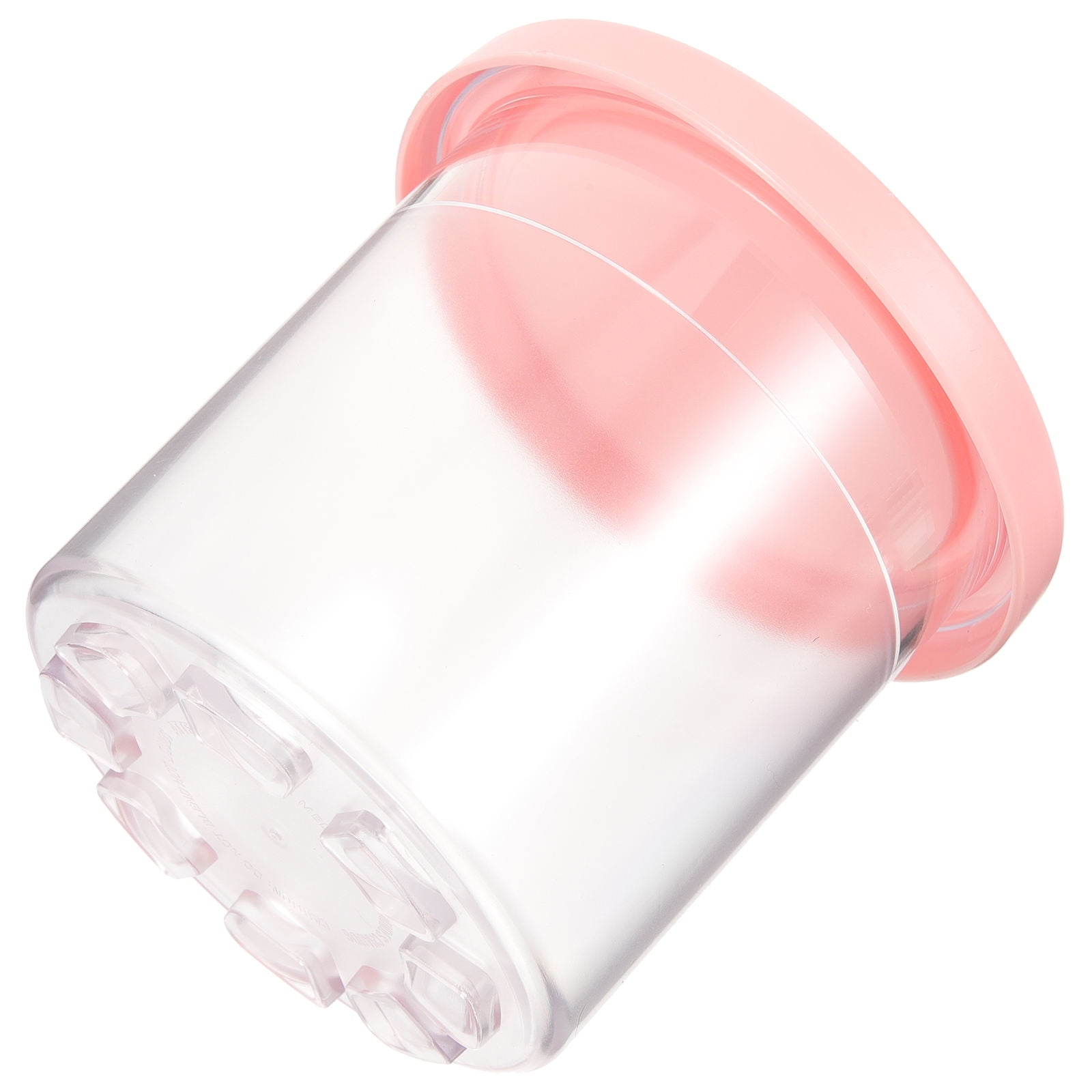 OUNONA Pink Plastic Ice Cream Container with Lid for Food Storage at ...