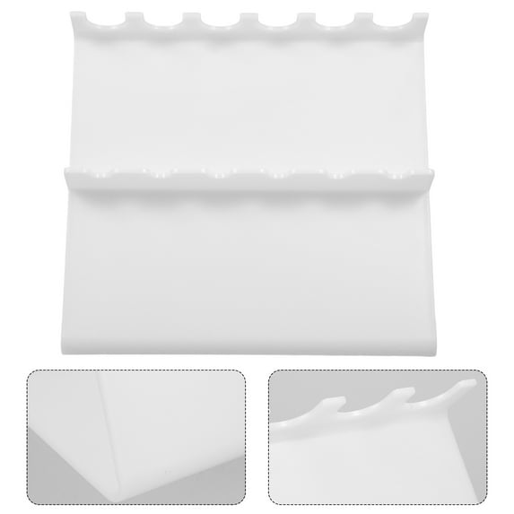 Tineasur Laboratory Plastic Pipette Storage Rack Holder, White ...