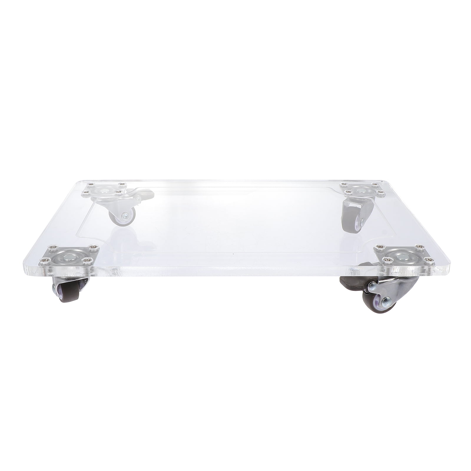 OUNONA Plant Outdoor Wheeled Tray Affordable Flowerpot Tray 30X20CM ...