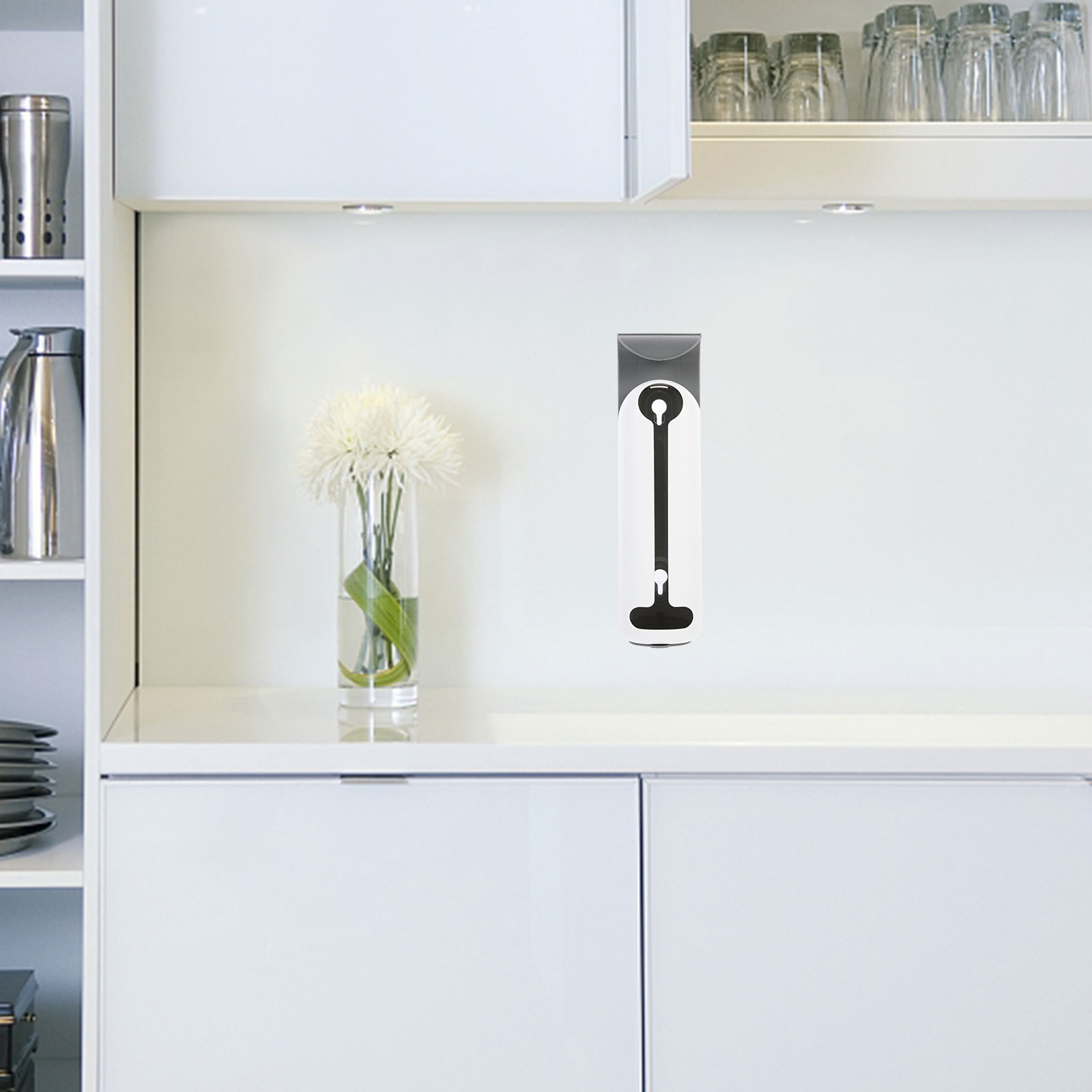 OUNONA Plastic Bag Rack Grocery Storage Holder Wall Mount ...