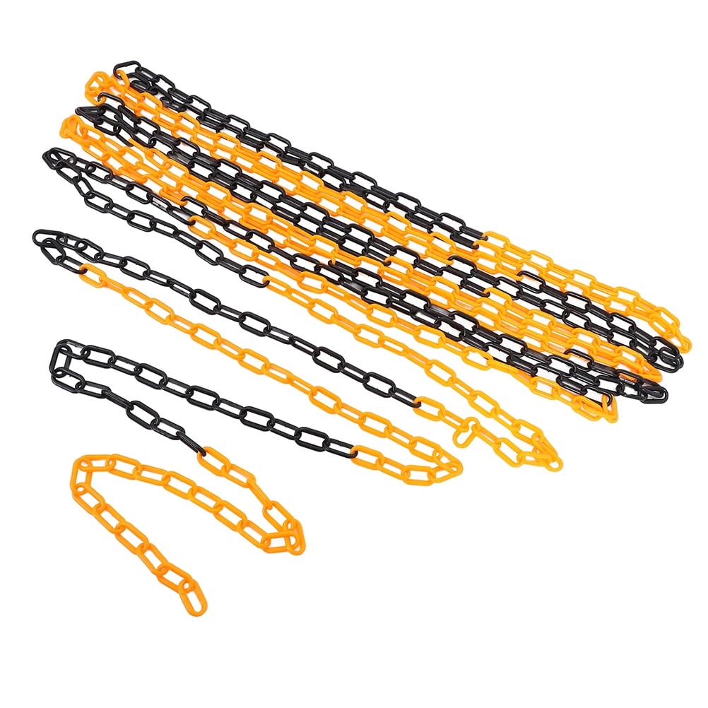 OUNONA Plastic Chain High Visibility and Long-Lasting Use Barrier Chain ...