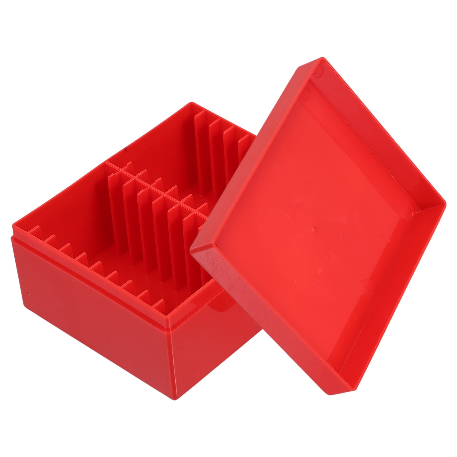 OUNONA Plastic Coin Storage Box Case with 20 Coin Holders Coin ...