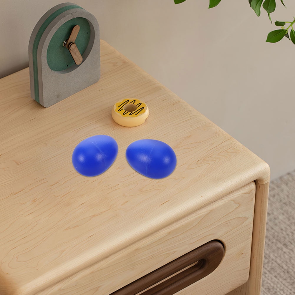 OUNONA Plastic Egg Shakers Percussion Instruments Musical Maracas Eggs ...