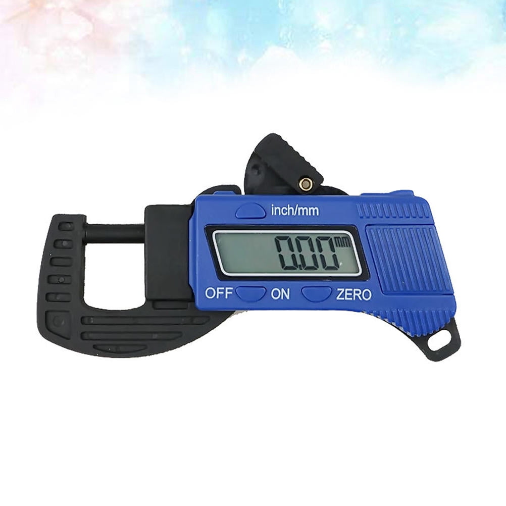 OUNONA Plastic Electronic Gauge Meter Digital Display Thickness Gauge ...