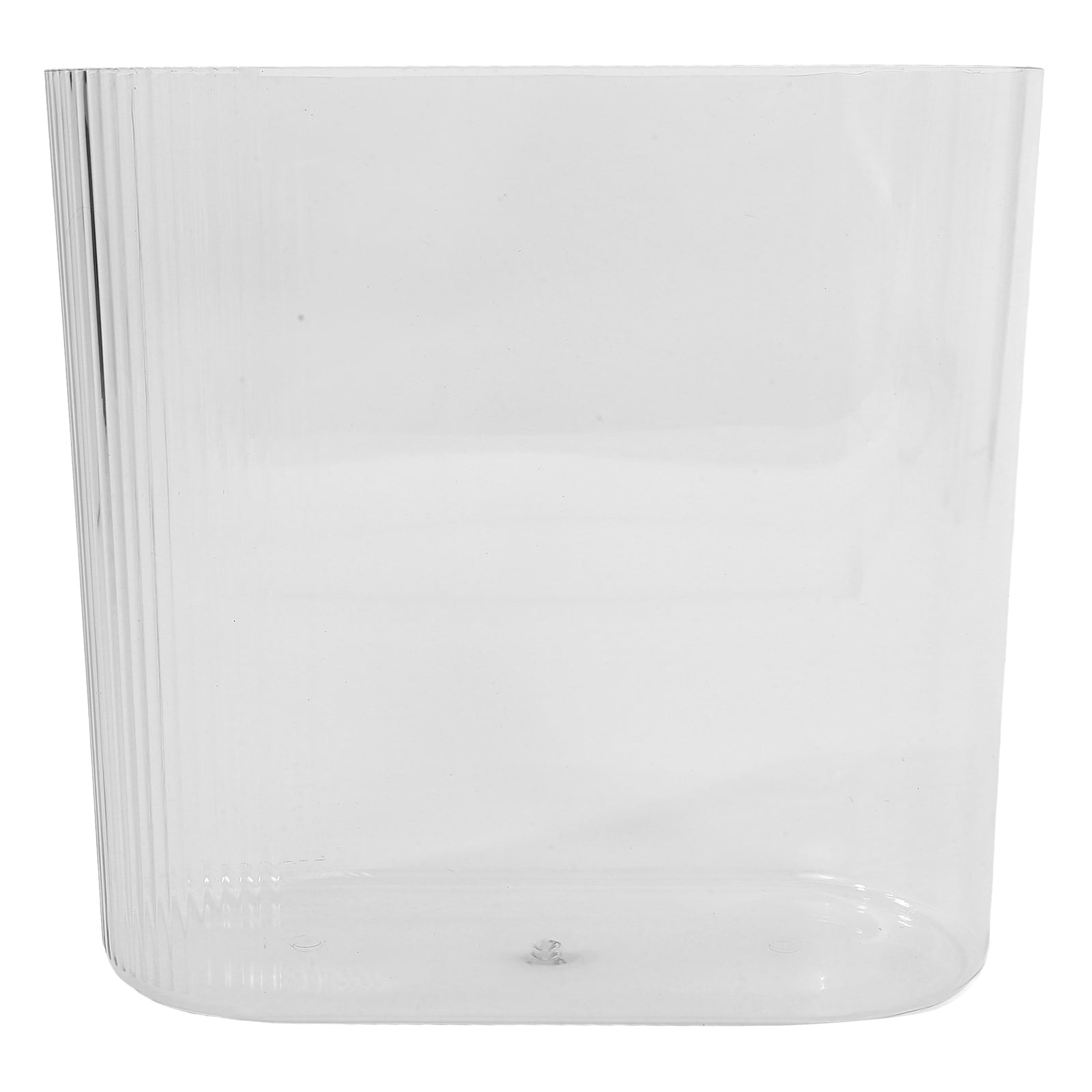 OUNONA Plastic Fish Bowl Transparent Desktop Small Aquarium Goldfish ...