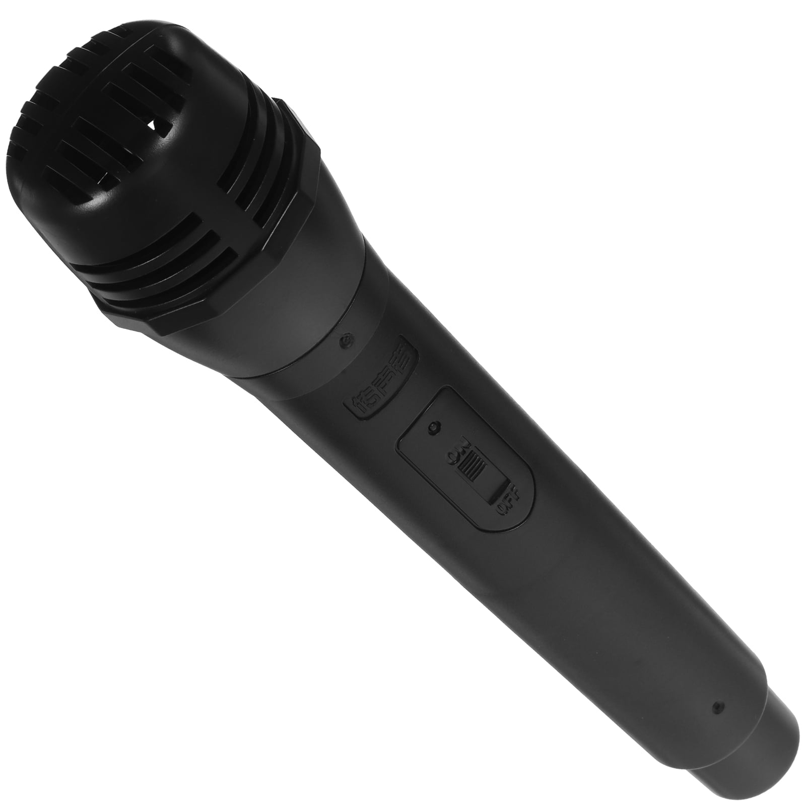 OUNONA Plastic Microphone Prop Pretend Play Mic Model Microphone Fake ...