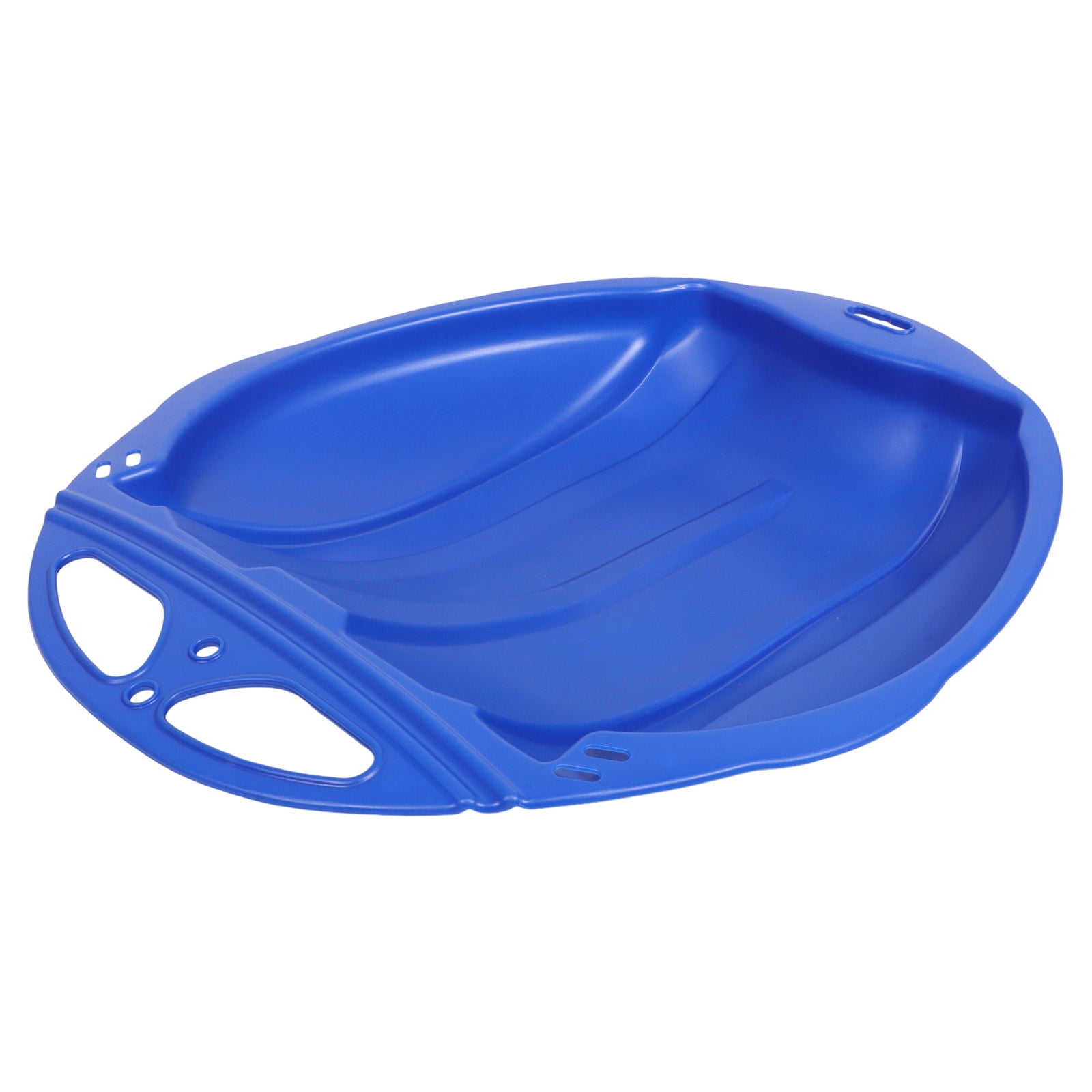 OUNONA Plastic Snow Sled Beach Sand Sled Board with Handle Grass Saucer ...