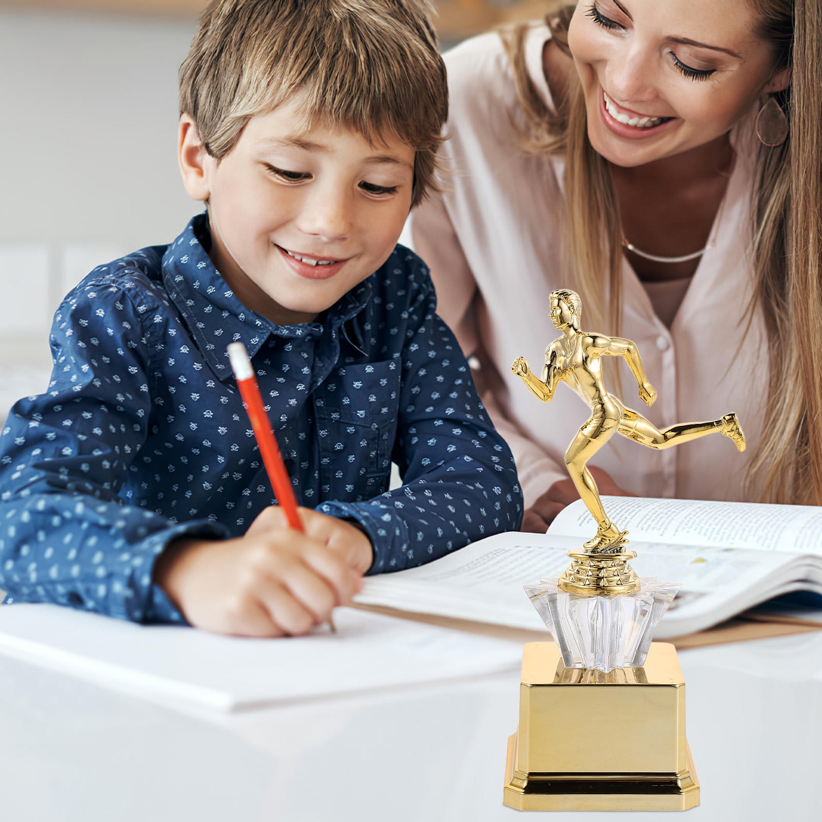 OUNONA Winner Trophy Cup in Gold Plastic for Celebration and Running ...