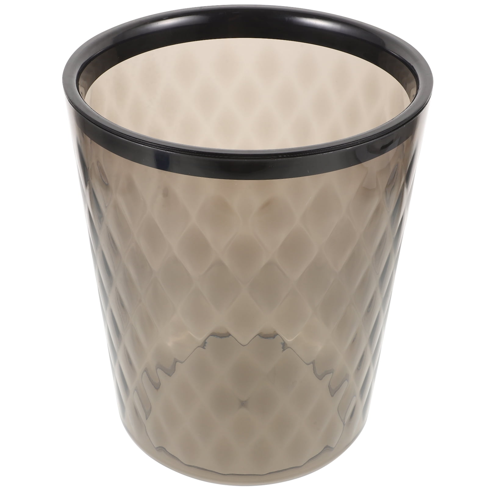 OUNONA Plastic Trash Can Garbage Bin Lidless Large Waste Bin for Home ...