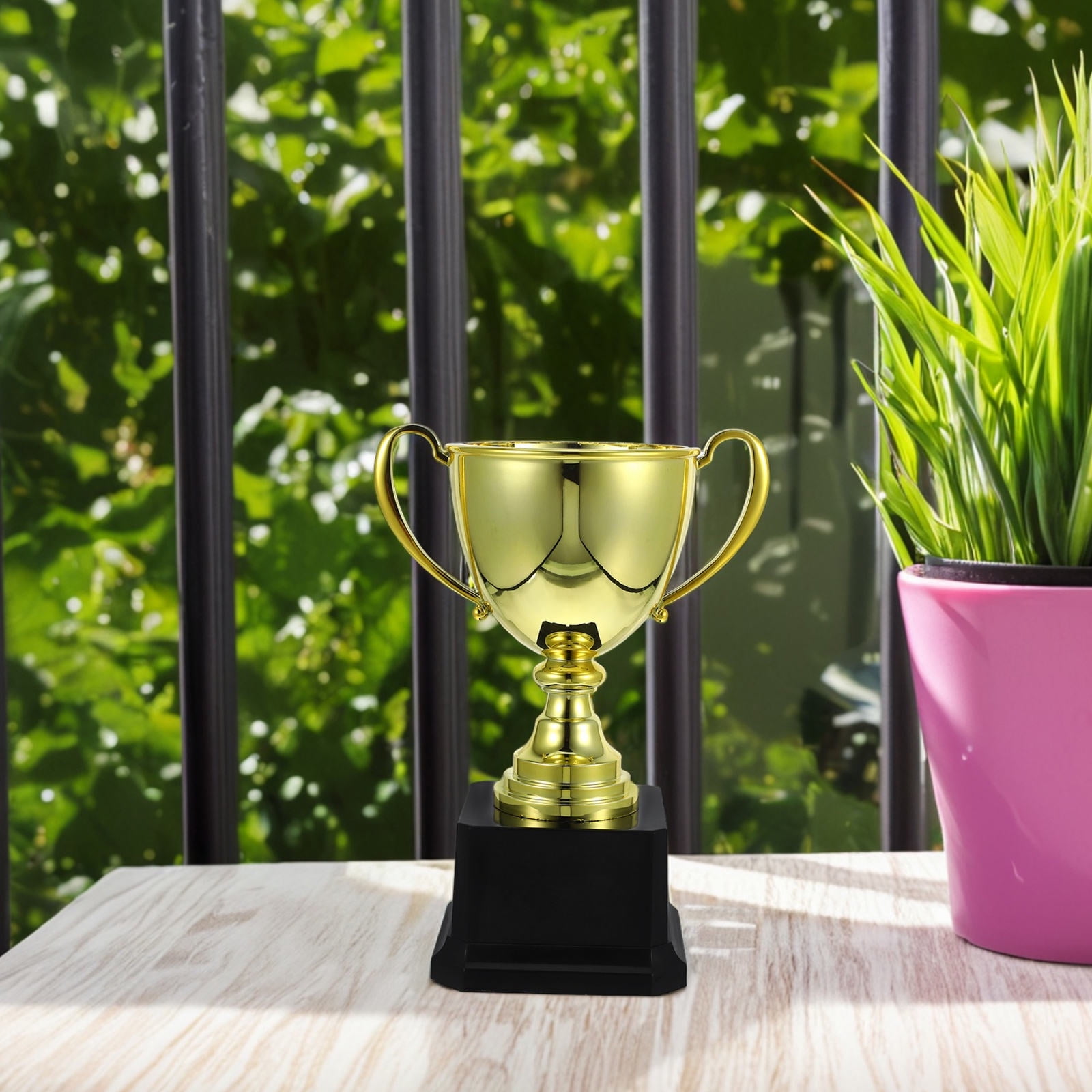 OUNONA Plastic Trophy Cup Winner Trophy Winner Trophy Prop Trophy Model ...