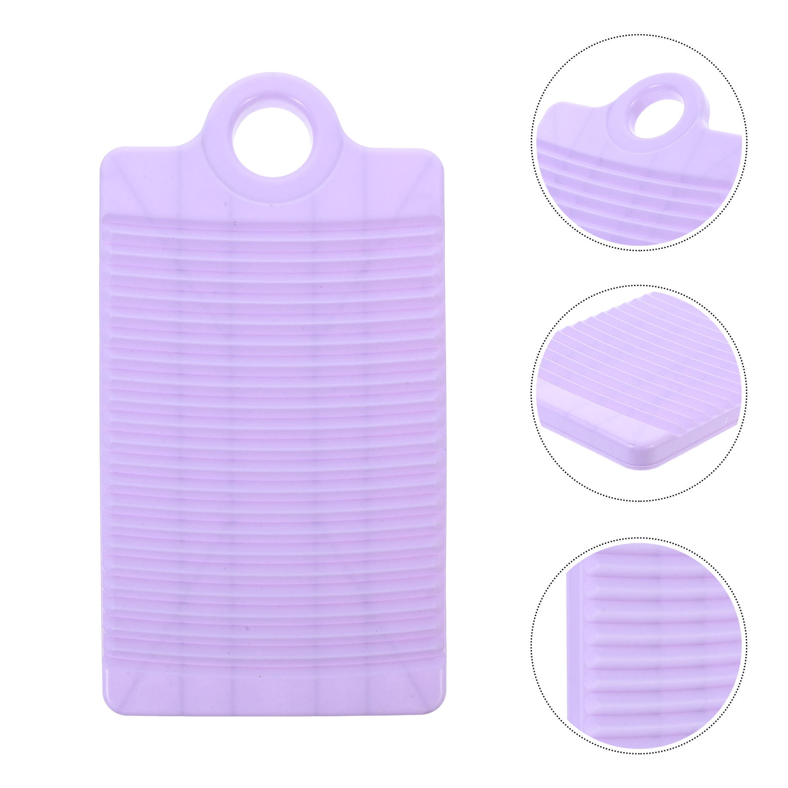 OUNONA Plastic Washboard Mini Washing Clothes Board Anti-Slip Laundry ...