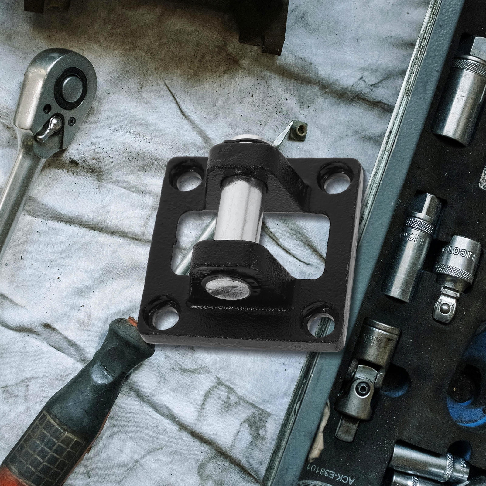 OUNONA Pneumatic Air Cylinder Rod Pivot Clevis Mounting Bracket With ...