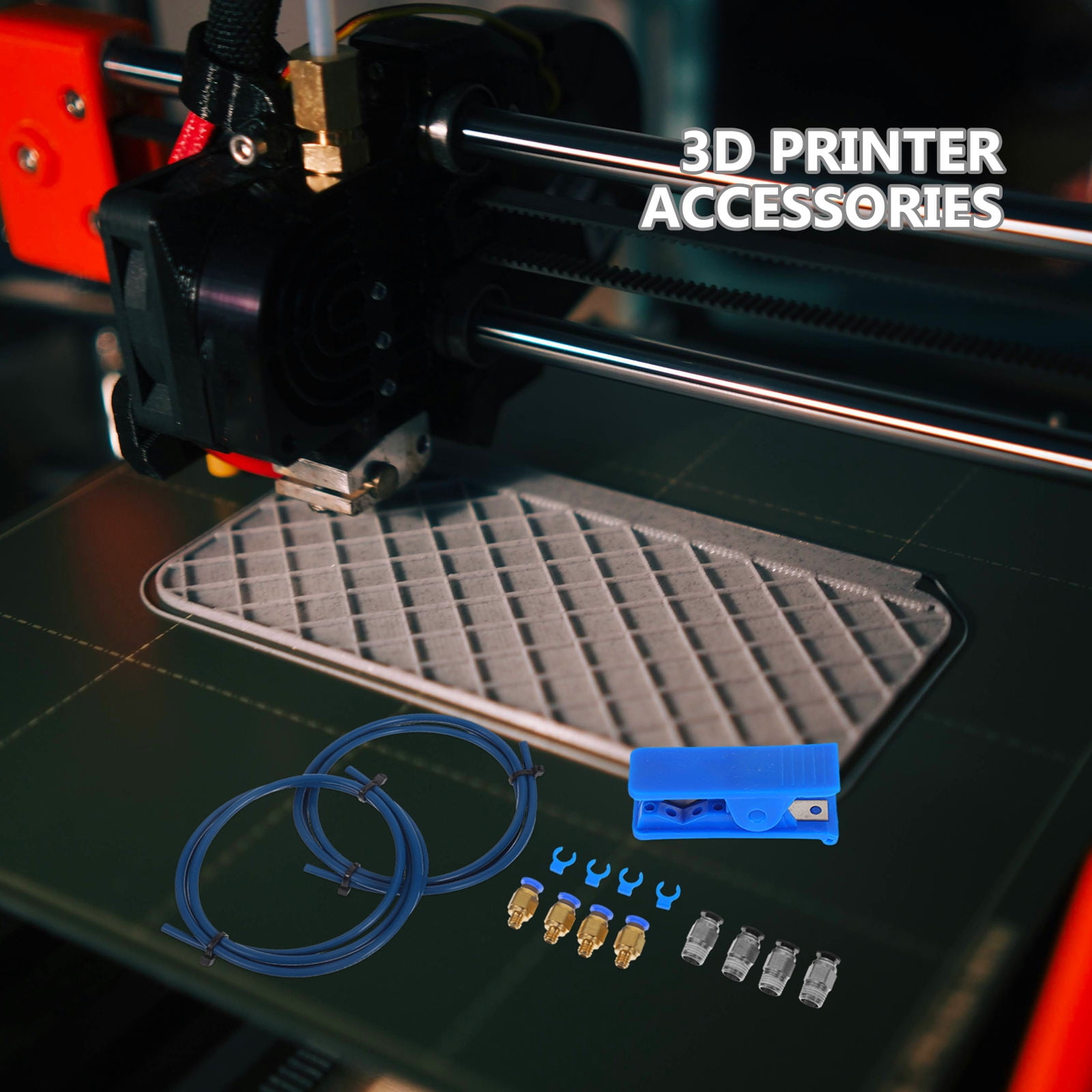 OUNONA Pneumatic Fitting 3d Printer Parts Replacement Tube Connector ...