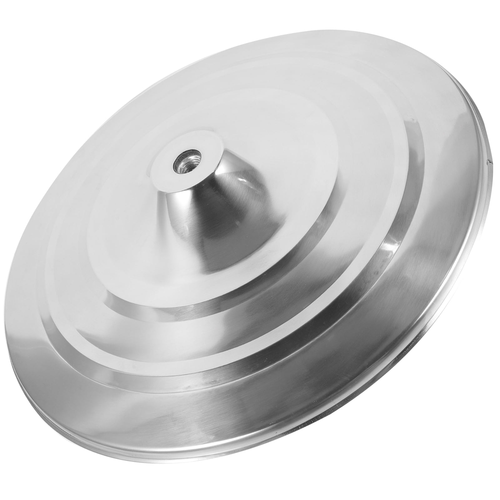 OUNONA Poles Custom Small Flag Stand Work Office 31.5X31.5CM Silver ...