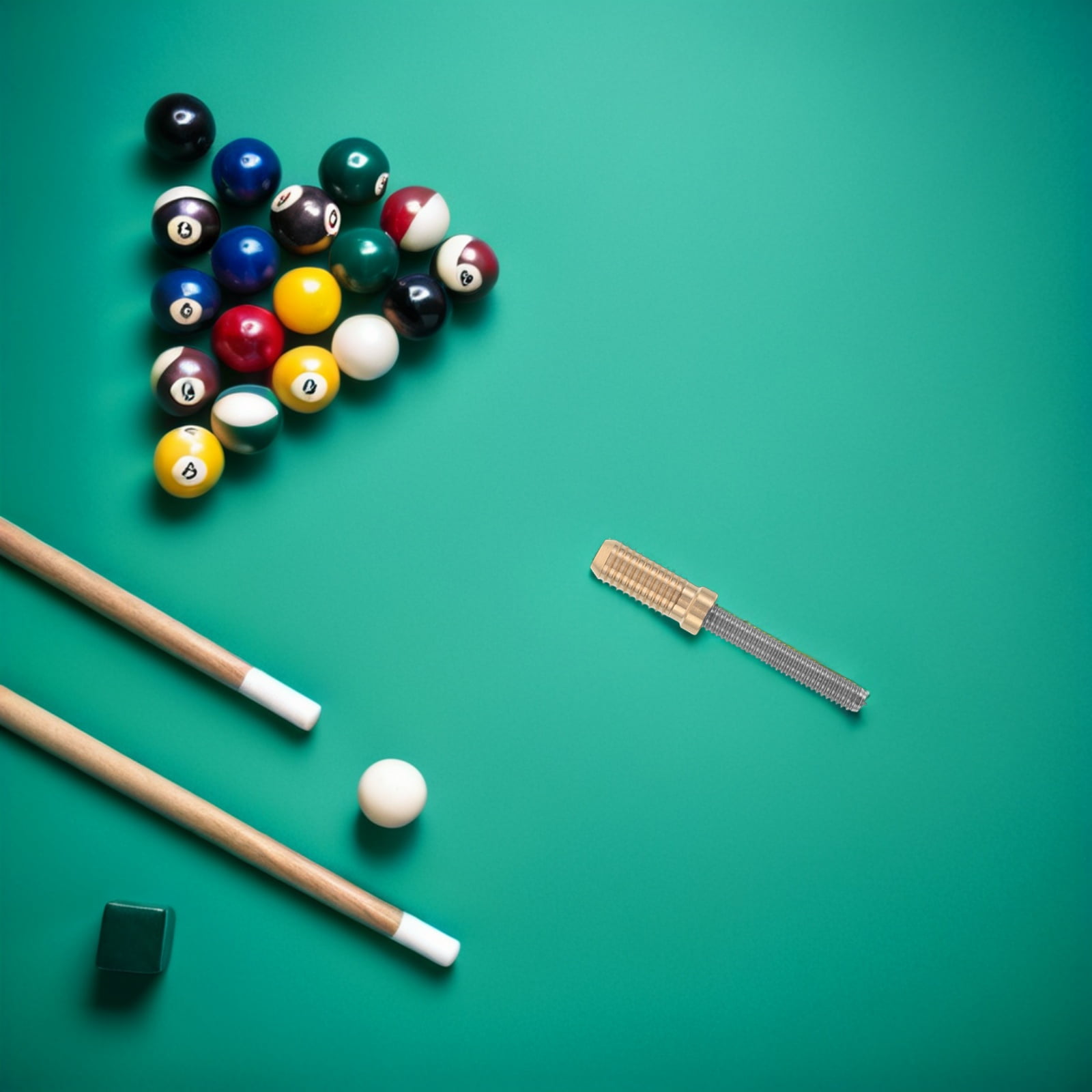 OUNONA Stainless Steel Pool Cue Extension for Billiards and Sports ...