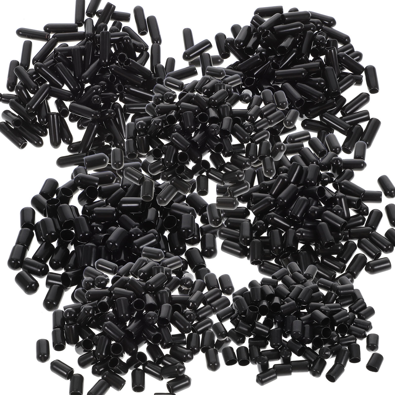 OUNONA Pool Cue Tip Shaper Screw Caps Rubber Boot Thread Protectors ...