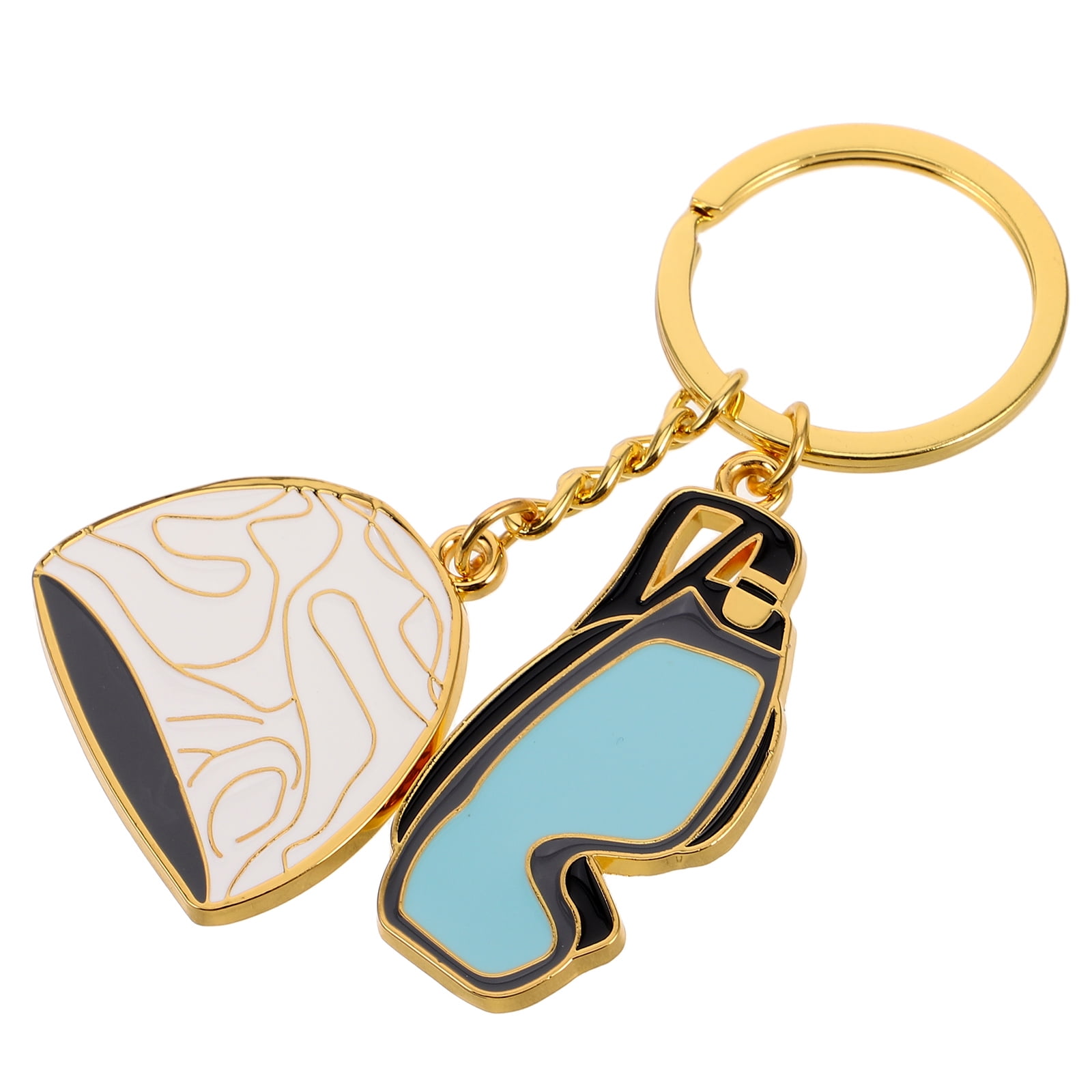 OUNONA Pool Key Keychain Swimmers Jewelry Accessories Souvenir Swimming ...