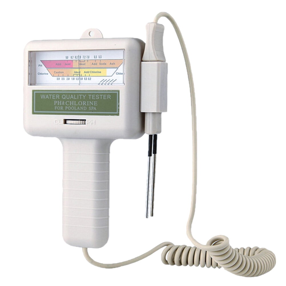 OUNONA Pool Water Quality Tester Value Testing Meter Chlorine White ...