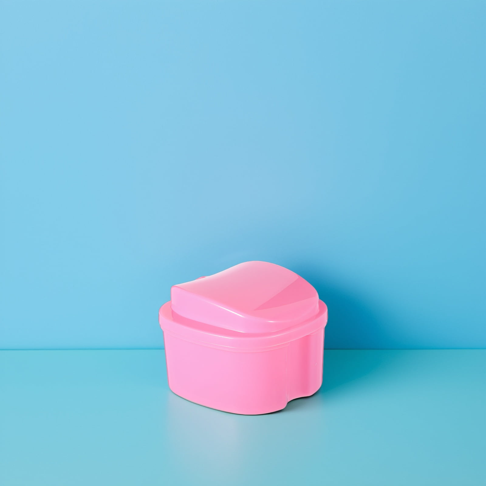 OUNONA Portable Denture Storage Case with Filter Layer Retainer ...