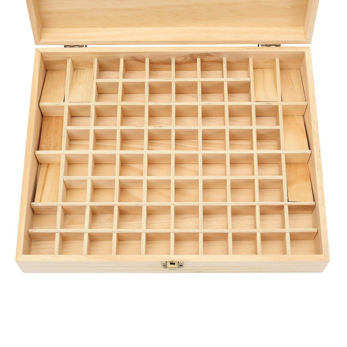 OUNONA Portable Essential Oil Storage Box Made from Sturdy Pine for ...