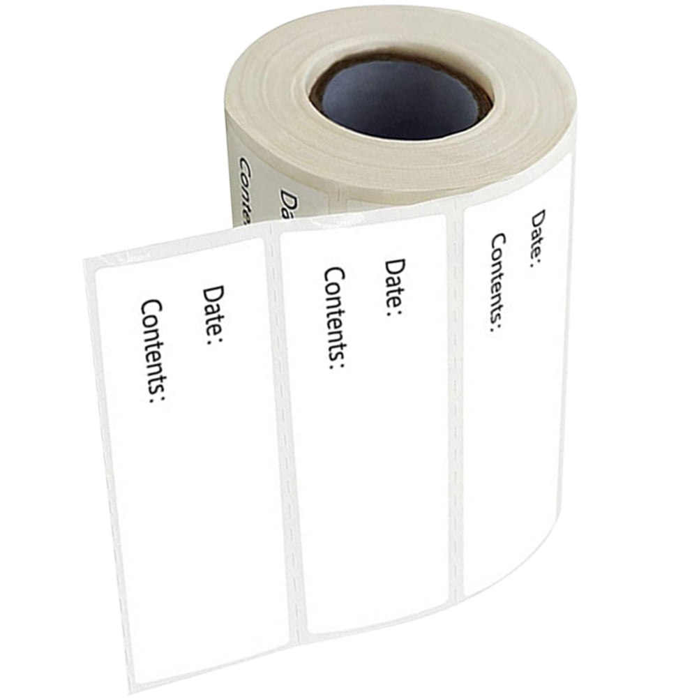 OUNONA Portable Food Labels Roll - Multi-Function Household Bottle ...