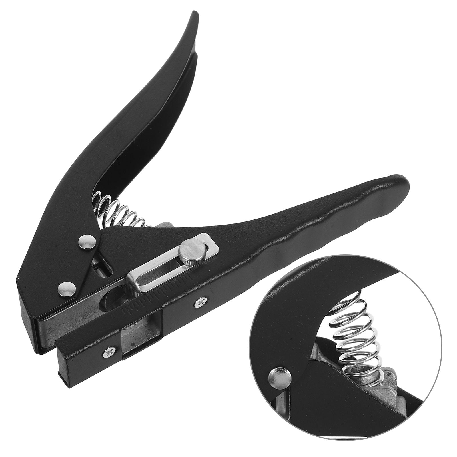 OUNONA Portable Handheld Hole Puncher for Paper and Plastic Cards with ...