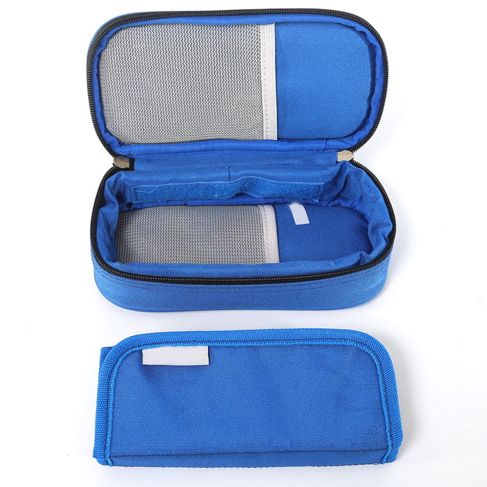 OUNONA Portable Insulin Cooler Bag Storage Pouch Medical Travel Camping ...