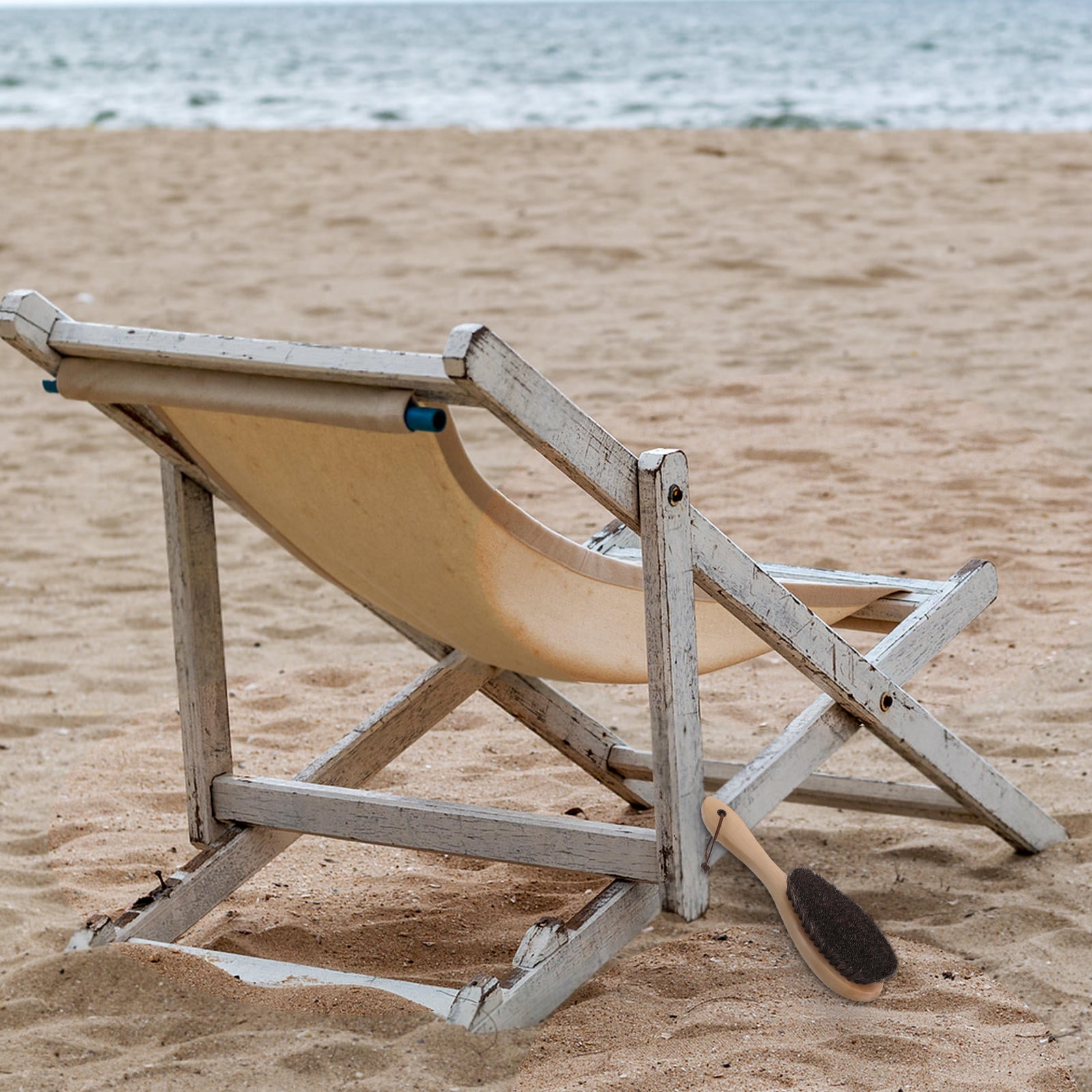 CATIEBYE Portable Sand Removal Tool Beach Brush Wood 1 Pcs - Walmart.com