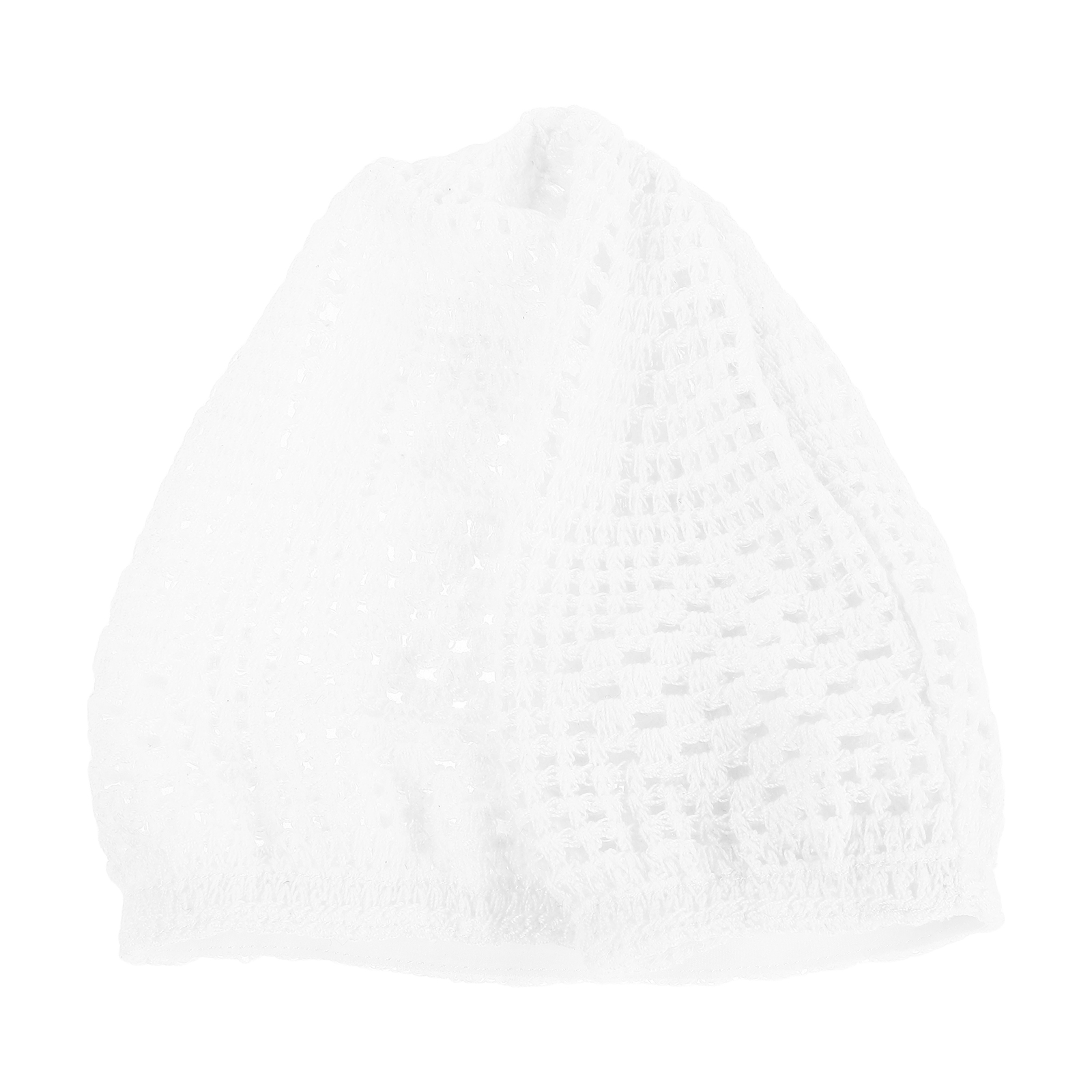 OUNONA Islamic Prayer Cap White Cotton Mens Mosque Headwear for Eid ...