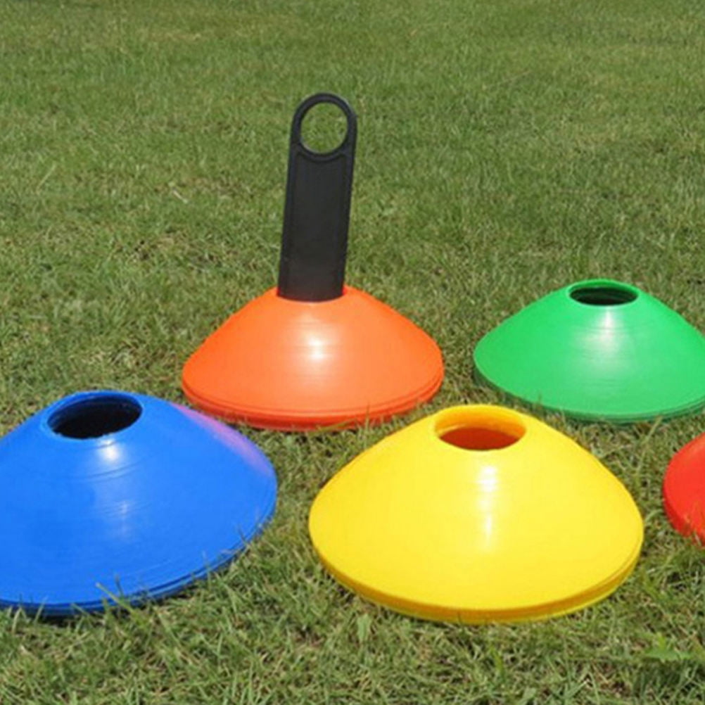 OUNONA Portable and Durable PP Soccer Training Cone Rack with Stable ...