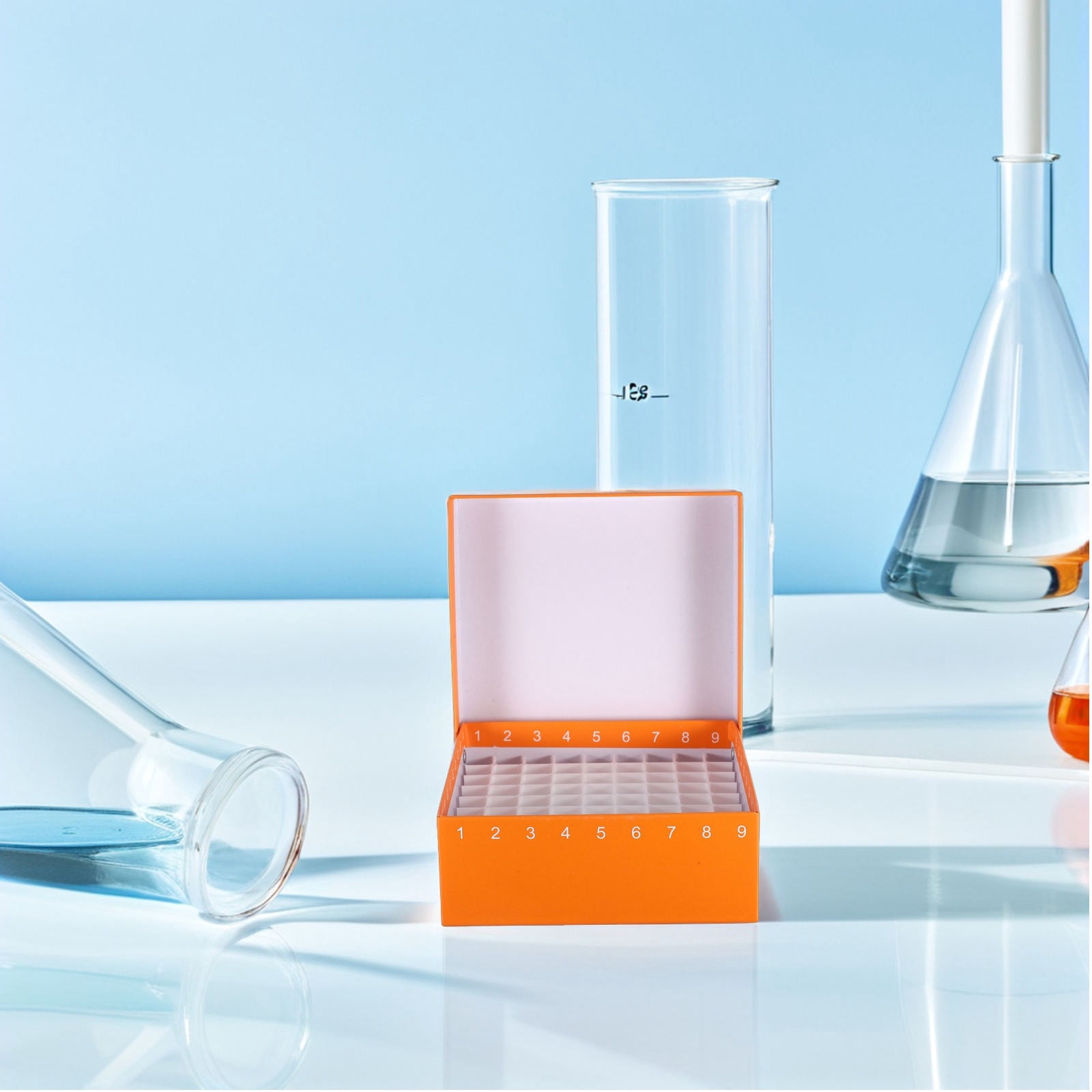 Tineasur Durable Paper and PP Test Tube Container for Sample ...