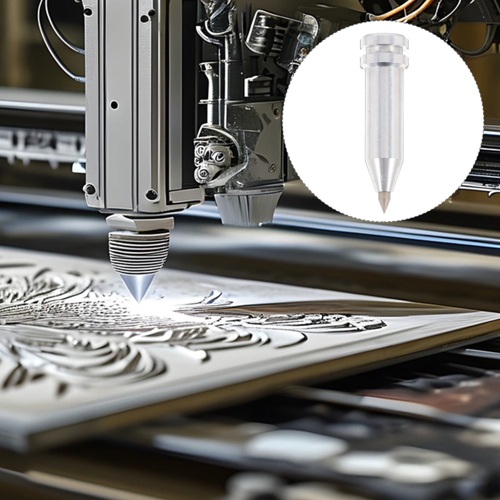 OUNONA Precision Engraving Tool Pen Tips For Metal Engraving Knife Rock ...