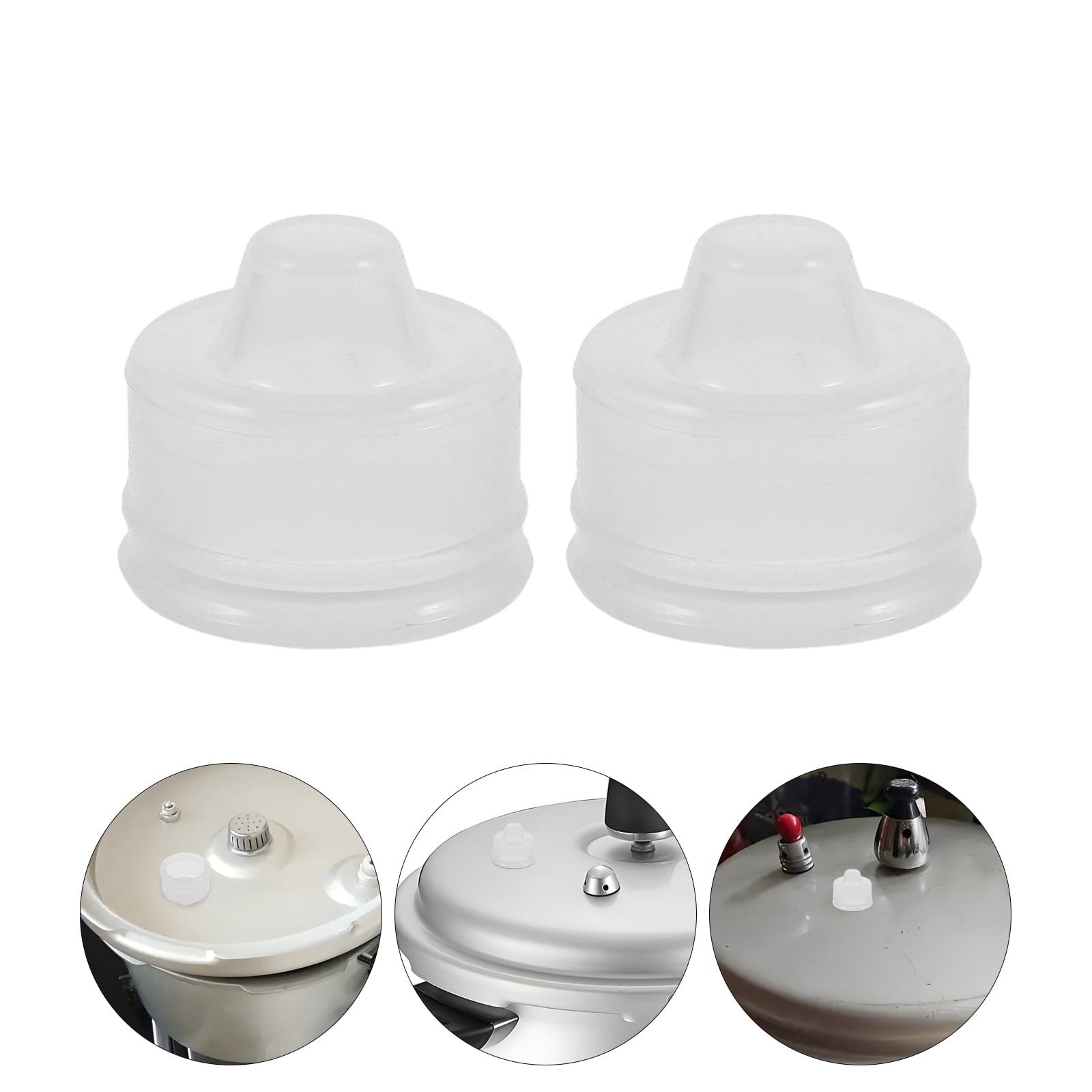 OUNONA Pressure Cooker Valve Replacement Parts Silicone Seal Floater ...