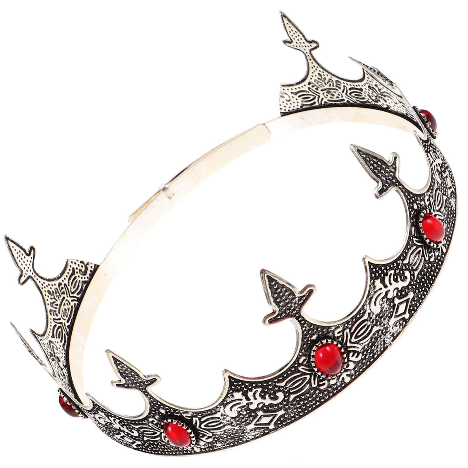 OUNONA Prince Crown Cosplay Party Crown Metal Decorative Crown ...