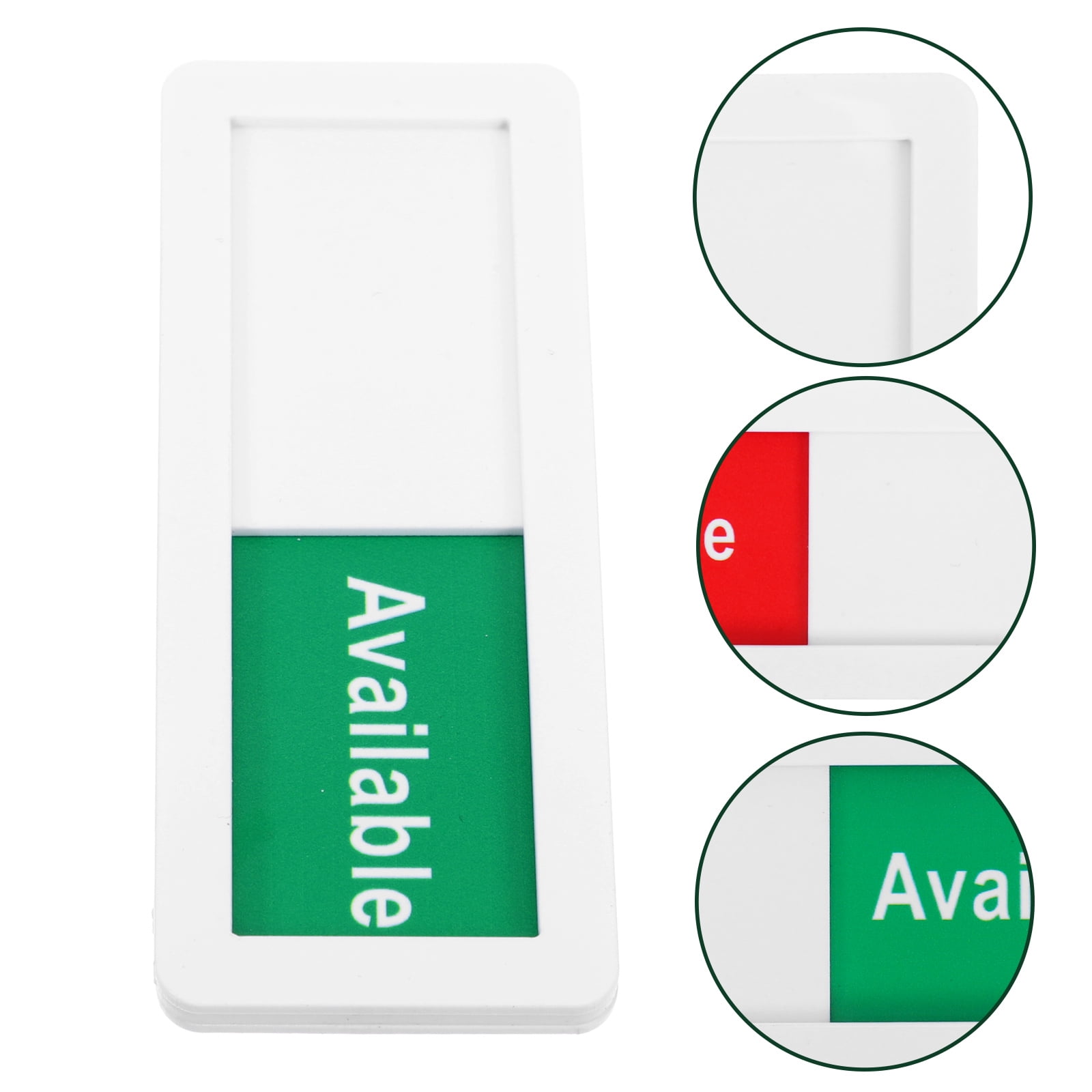 OUNONA Privacy Indicator Small Slide Sign Door Sliding Sign Door Slider ...