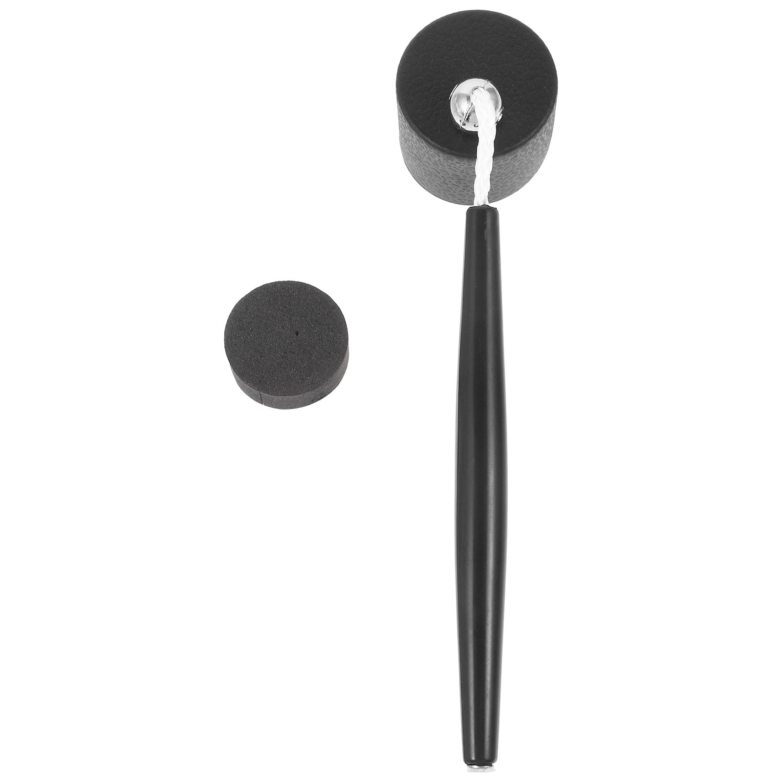 OUNONA Black Pool Cue Chalk Holder with Metal and Plastic Design ...