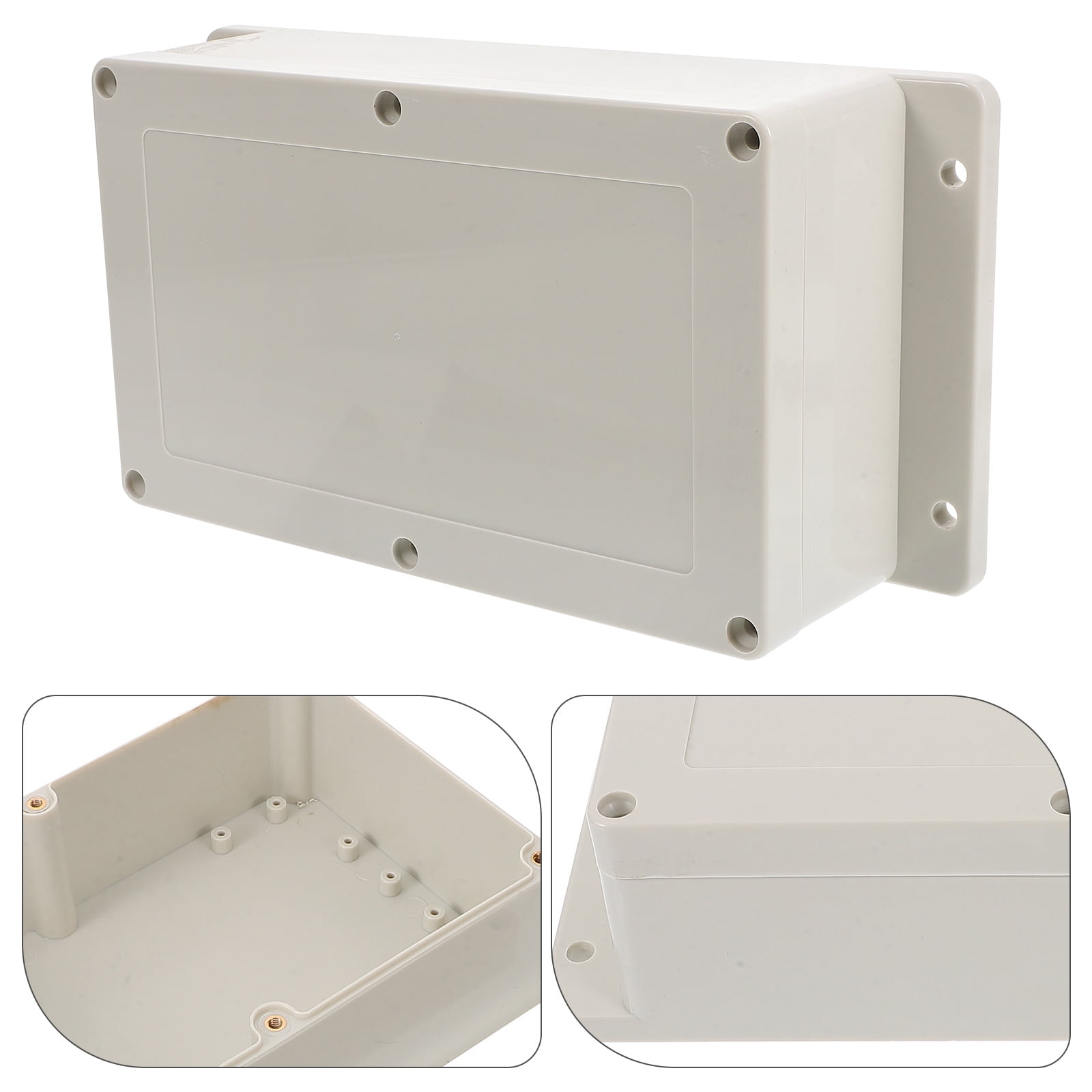OUNONA Project Box Outdoor Electric Cord Box Weatherproof Junction Box ...