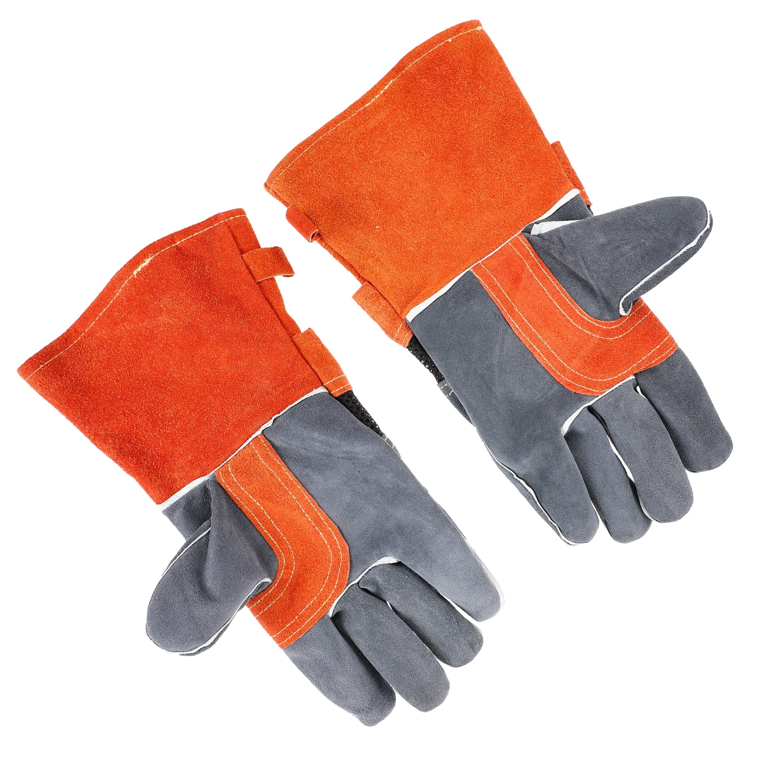 OUNONA Protection Barbecue Fireproof Gloves Steam-proof Gloves 34.5x18 ...