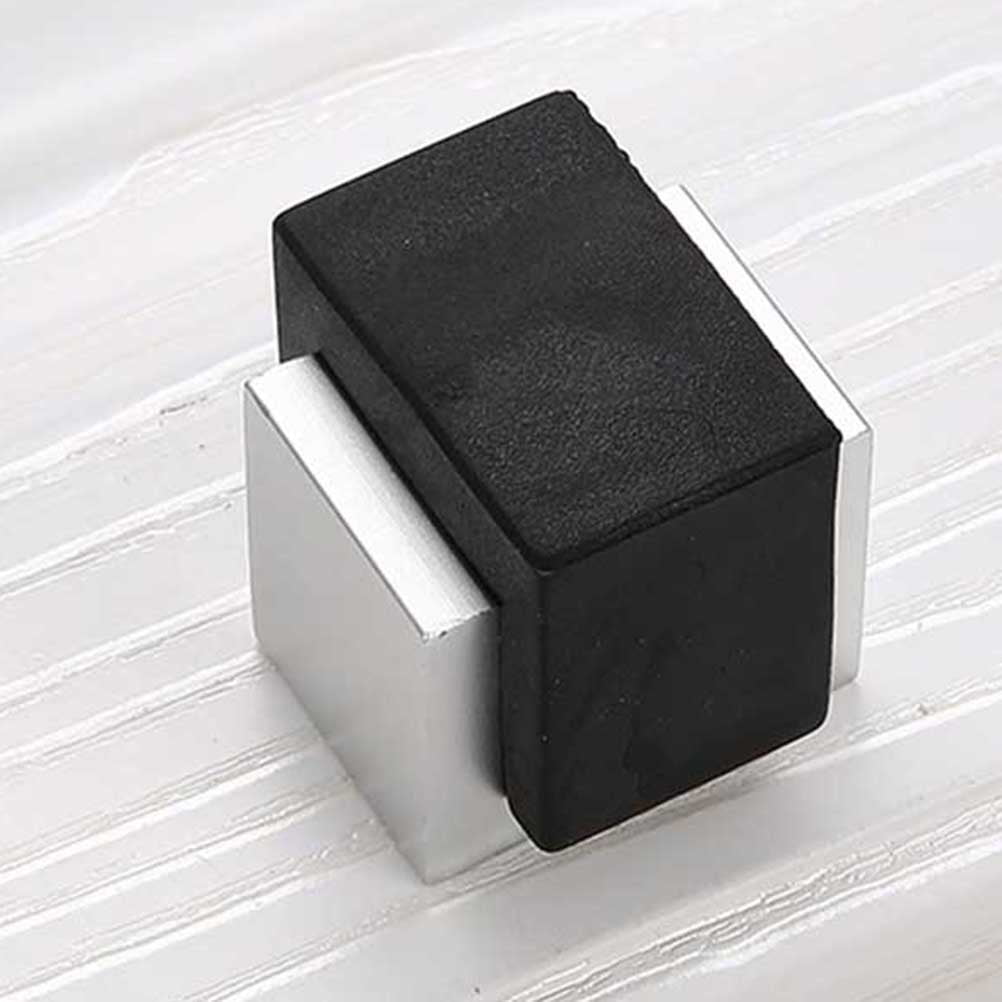 OUNONA Punch- Mechanical Silent Floor Door Stop Adjustable Glass Office ...