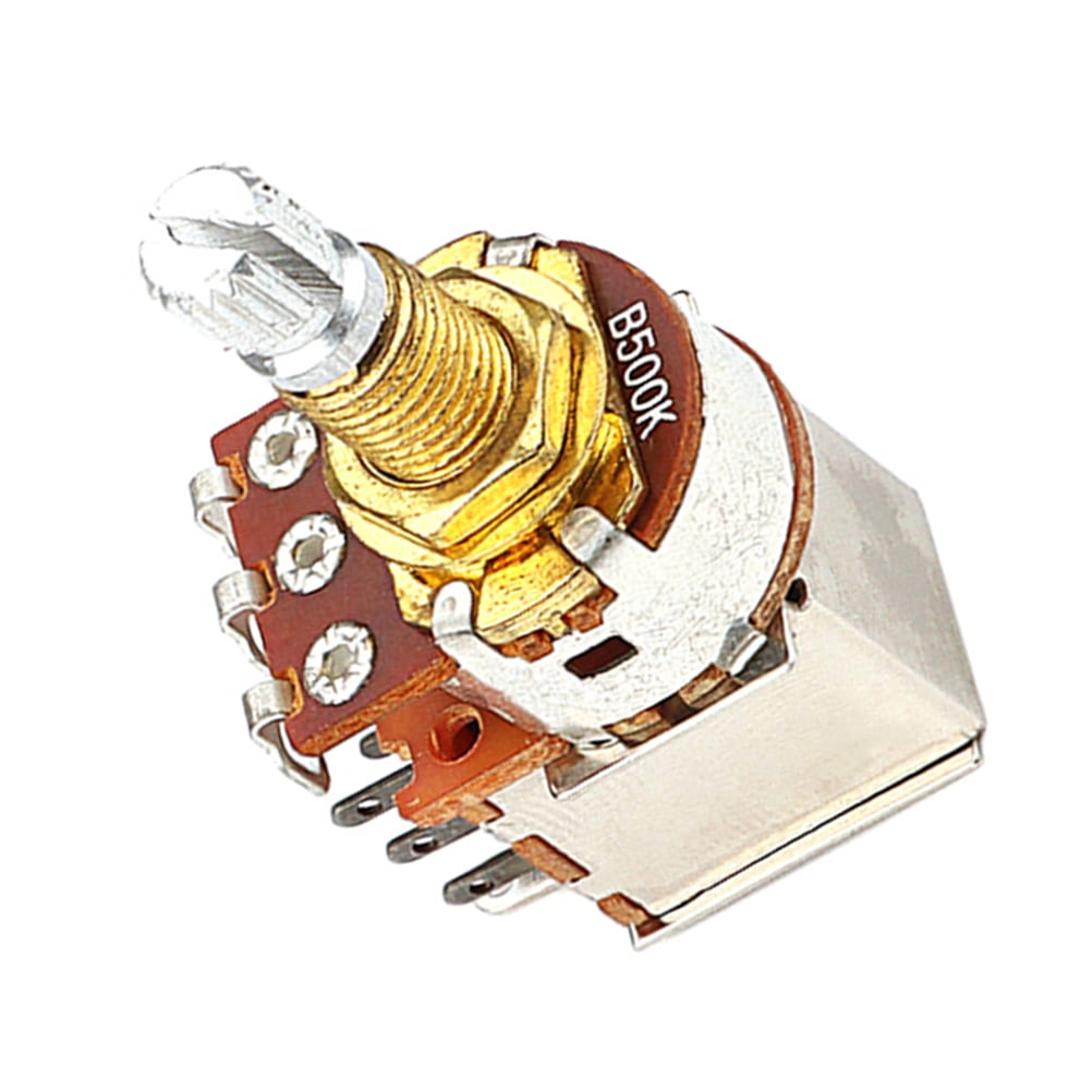 OUNONA Push Guitar Potentiometer Replacement Linear Taper Potentiometer ...