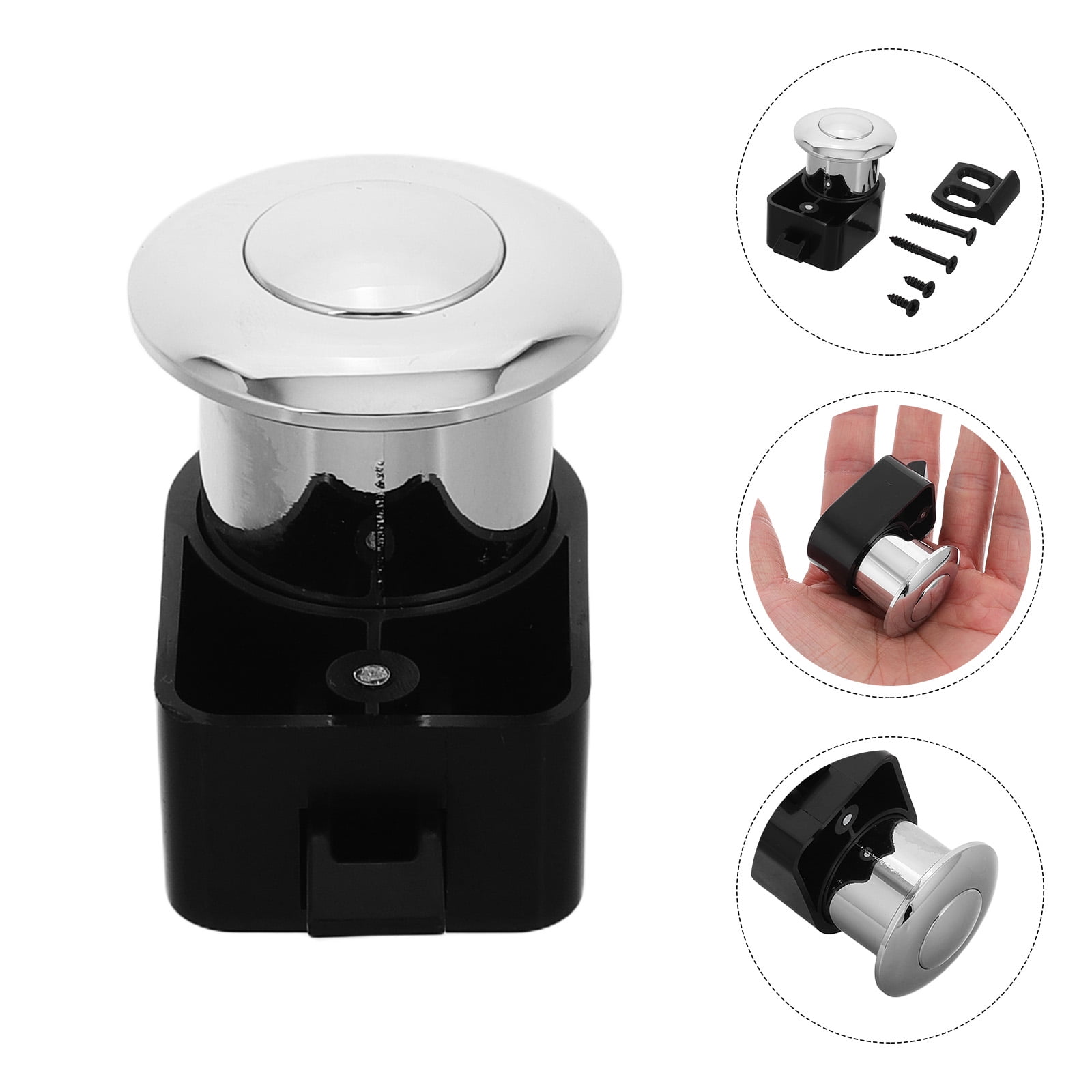 OUNONA Push to Open Door Latch Cabinet Heavy Duty Touch Latches ...