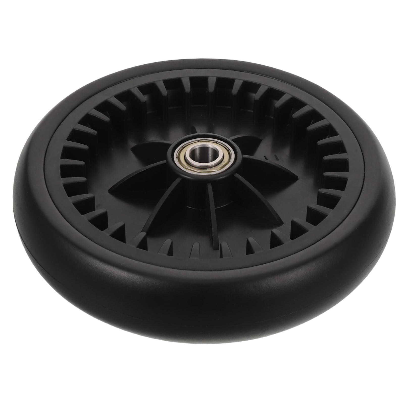 OUNONA Pushchair Replacement Wheel Assembly with Quiet Rubber Rear ...