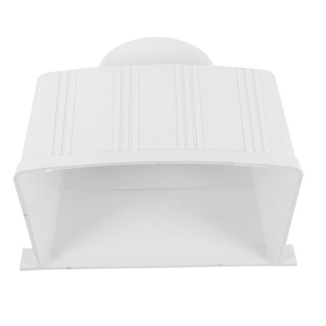 OUNONA Pvc Rectangular Downspout For Rainwater Collection Rain Gutter ...